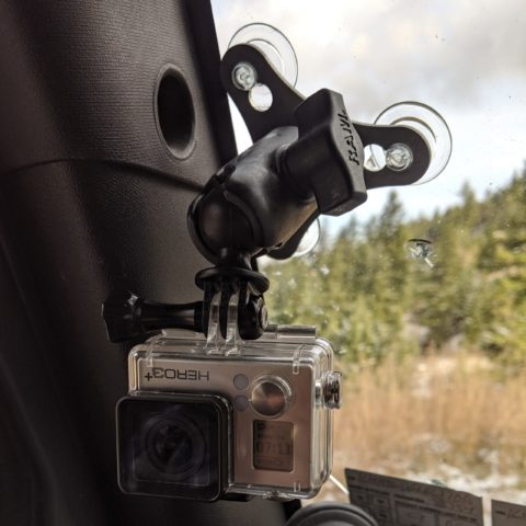 MyPilotPro Spider Swivel GoPro Windshield Mount - MyPilotPro